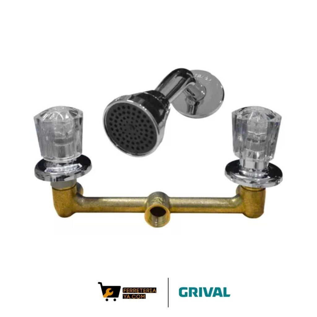 Mezclador Ducha Doble de 8" Grival Briza - Ferreteria en Galerias